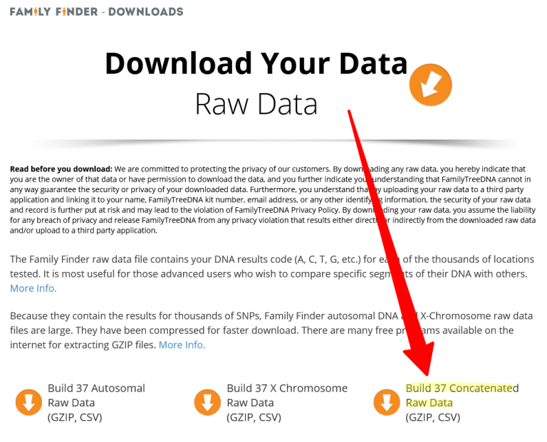 DNA Transfers: How to download a copy of your raw DNA data file ...